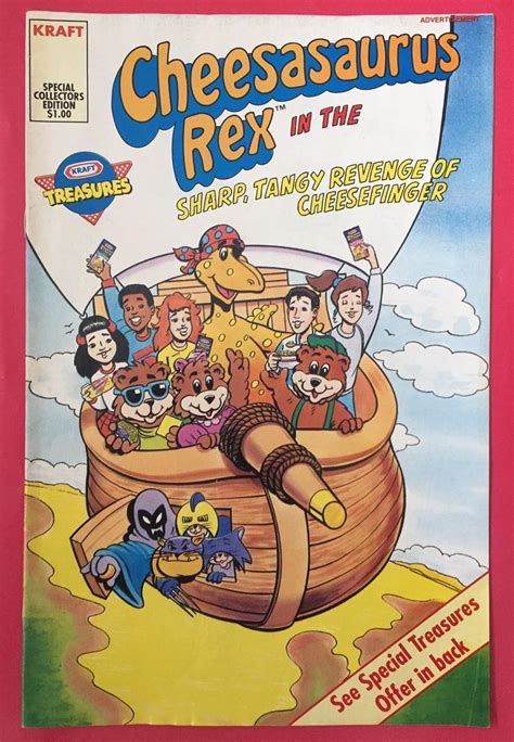 Cheesasaurus Rex Revenge Of Cheesefinger 1993 0 Jim Shooter