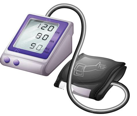 A Sphygmomanometer Sphygmos Result Manometer Vector Sphygmos Result