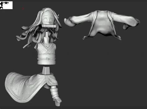 Tanjiro And Nezuko Demon Slayer 3d Print Model Stl Files