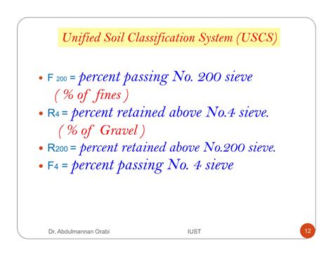 Lecture 4 Classification Of Soil PDF Geology Science