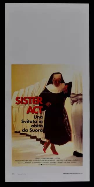 Affiche Sister Act Whoopi Goldberg Harvey Keitel Nonne B34 Eur 3340