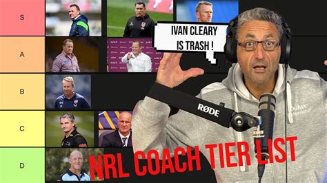 Nrl Coaches Tier List Youtube