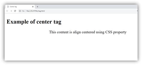 HTML 标签
