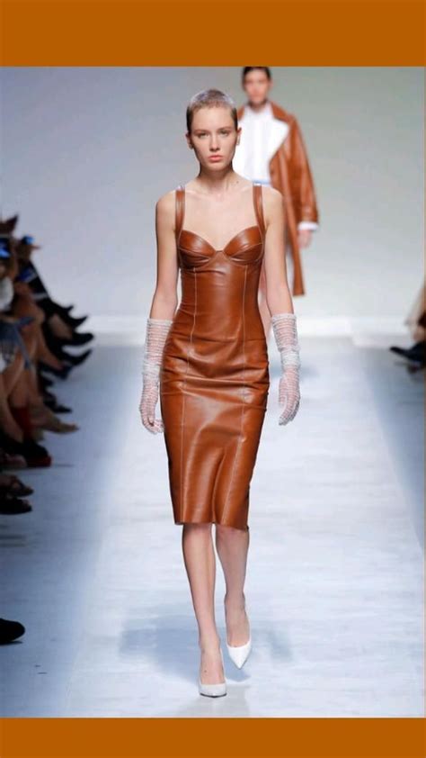 Handmade Women S Lamb Skin Leather Dress Leather Outfit Leather Jacket