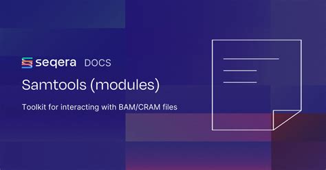 Samtools Seqera Docs