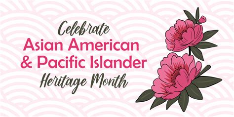 Asian American Pacific Islander Heritage Month Vector Image
