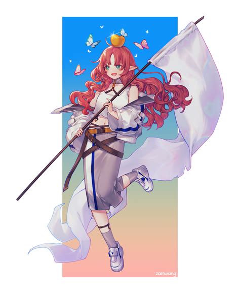 Myrtle Arknights Drawn By Natzamwang Danbooru