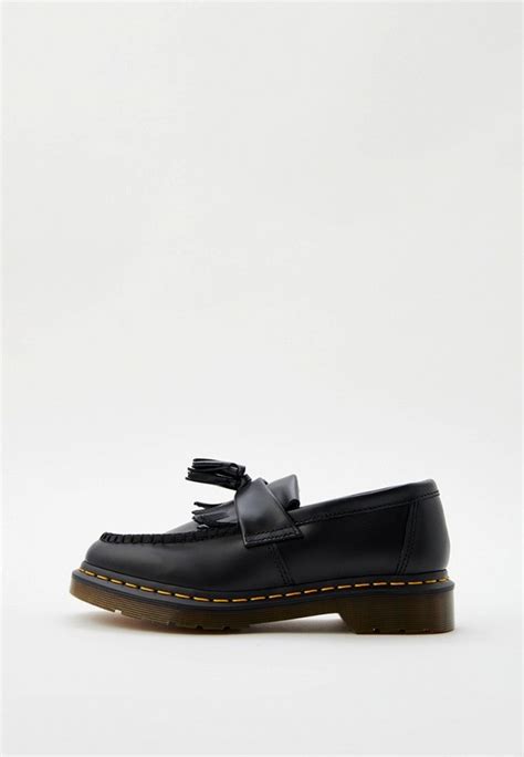 Лоферы Dr. Martens Adrian Ys Black Smooth, цвет: черный, RTLACX622602 ...