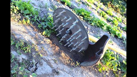 Homemade Rotary Cultivator For Trimmer Youtube