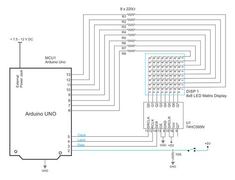 Arduino Led Matrix “game Of Life” Ef Computer