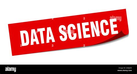Data Science Sticker Data Science Square Sign Data Science Peeler