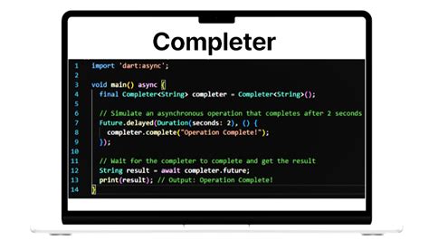 Flutter Completer