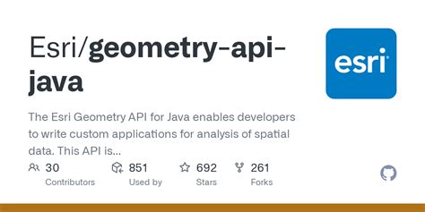 Github Esri Geometry Api Java The Esri Geometry Api For Java Enables