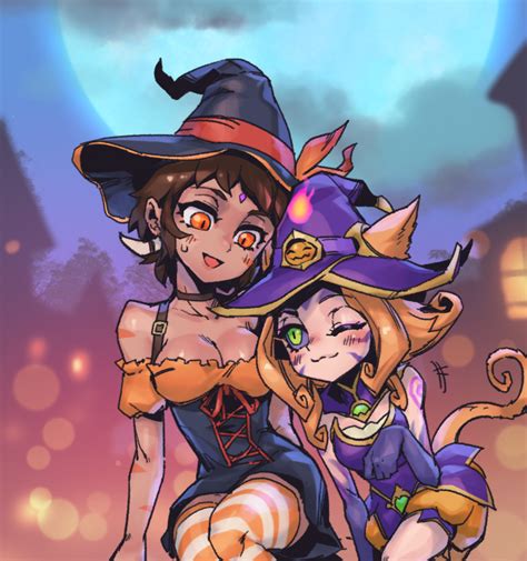 Nidalee Neeko Bewitching Nidalee And Bewitching Neeko League Of