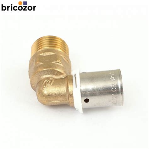 Raccord PER à glissement Coude mâle BOUTTÉ Bricozor