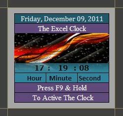 Create Digital Clock On Excel Excel Do Easy
