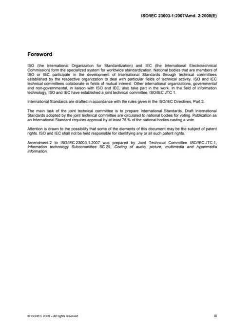 ISO IEC Amd Information Technology MPEG Audio Technologies Part MPEG