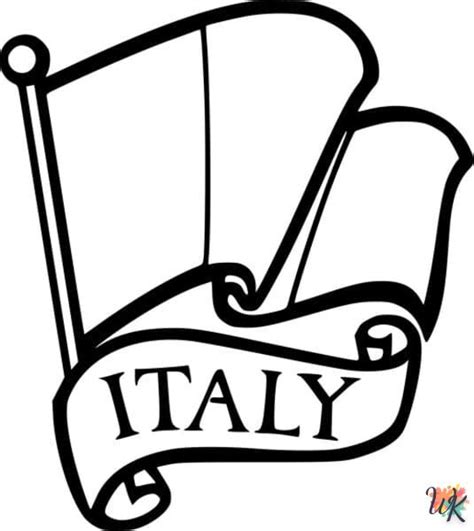40 Disegni Italia Da Colorare Per Bambini Disegnidacolorarewk Porn