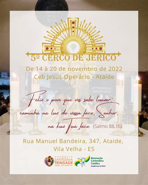 5º Cerco de Jericó em Aribiri Arquidiocese de Vitória