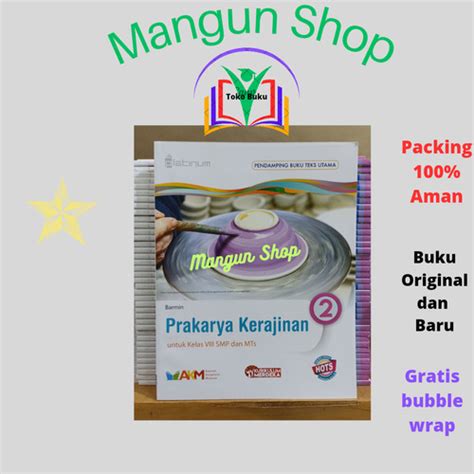 Jual Buku Prakarya Kerajinan Smp Kelas Viii8 Kurikulum Merdeka
