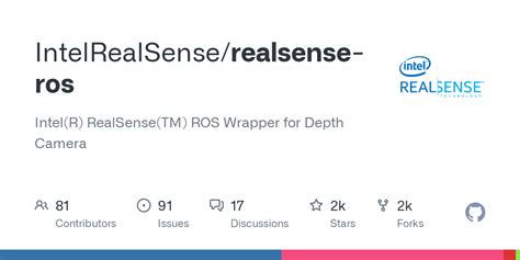 Github Intelrealsenserealsense Ros Intelr Realsensetm Ros Wrapper For Depth Camera