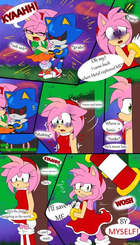 Sonamy Comic Page 2 By Himemikal On Deviantart Comic Page Comics Sonic Adventure