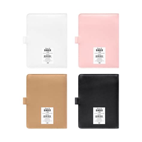 Personal Journal Binders Assorted