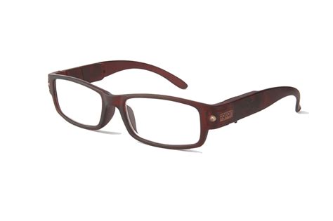 Rectangular Reading Glasses Brown Igear Eyewear