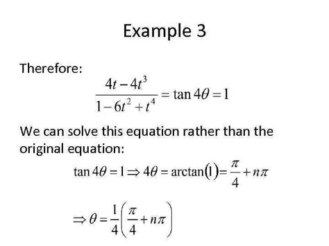Complex Numbers More Examples Using De Moivre S Theorem