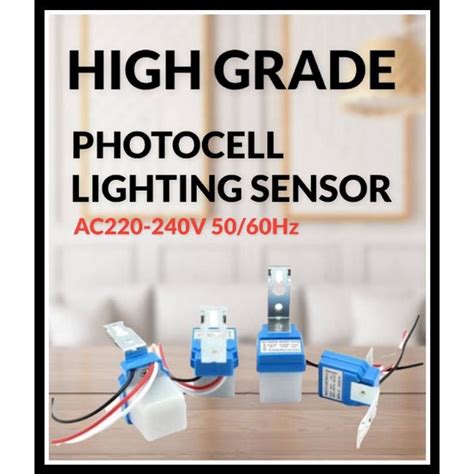 AC 220V 3A 6A Switch Automatic On Off Street Light Lampu Jalan Switch Sensor Photo Control Photo