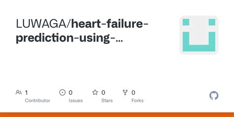GitHub LUWAGA Heart Failure Prediction Using Machine Learning