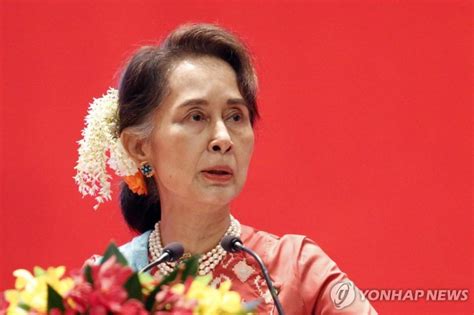 미얀마 수치 아들 군사정권 어머니 인간방패로 이용 우려 파이낸셜뉴스
