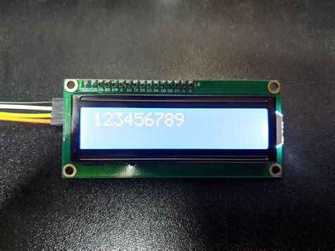 I2c Display Data On Lcd Screen Realtek Iotwi Fi Mcu Solutions