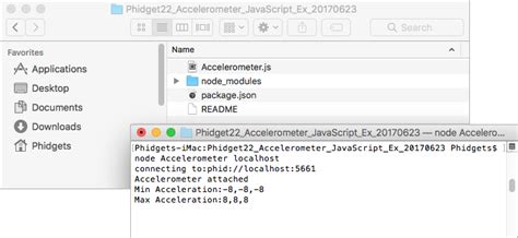 Language Javascript Phidgets Support