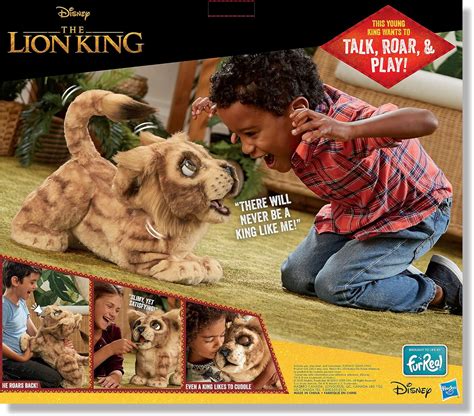 Buy Hasbro Disney The Lion King Mighty Roar Simba Interactive Plush Toy