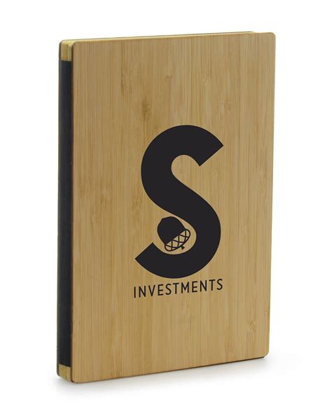 A5 Bamboo Notebook Eco Friendly Branded Merchandise For Professionals