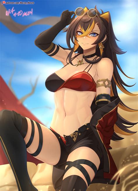 Genshin Impact Dehya By Hosen Hosen Hocen On Deviantart