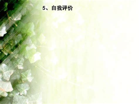 淡雅个人简历ppt模板幻灯片模板免费下载 Ppt宝藏