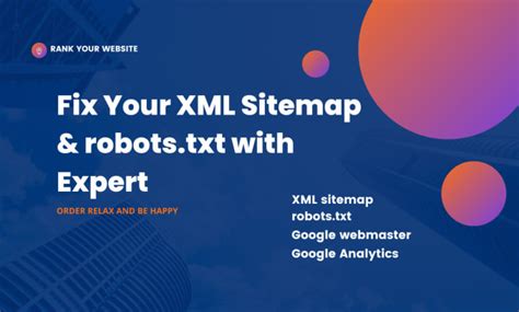 Create Xml Sitemap Robots Txt Google Search Console For Website Seo