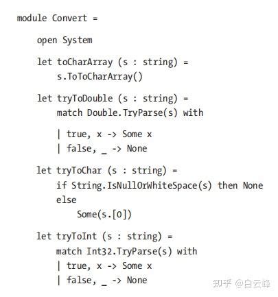 F 风格指南 NET 优雅的函数式编程 布局和命名 知乎