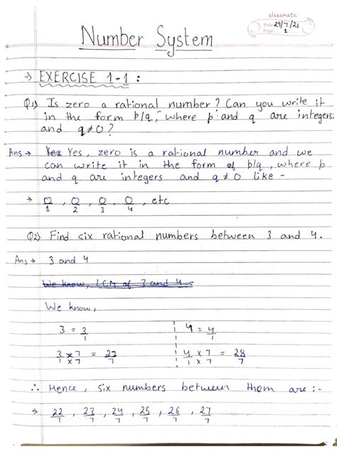 Number System Pdf