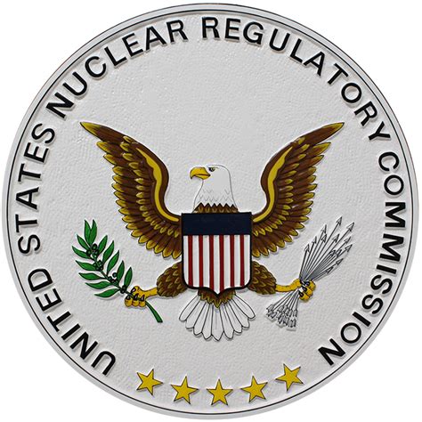 Nuclear Regulatory Commission Seal Plaque