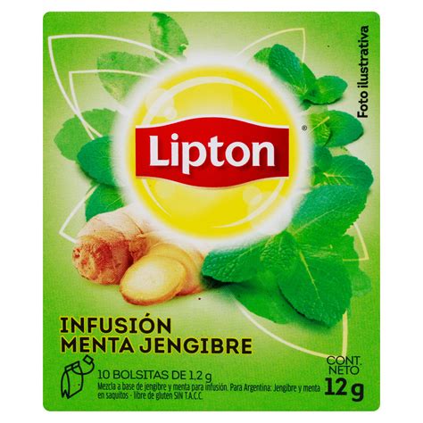 Comprar Té Lipton Jengibre Menta 12 G Walmart Guatemala Maxi