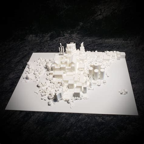 Edron 3d Map Tibia Etsy