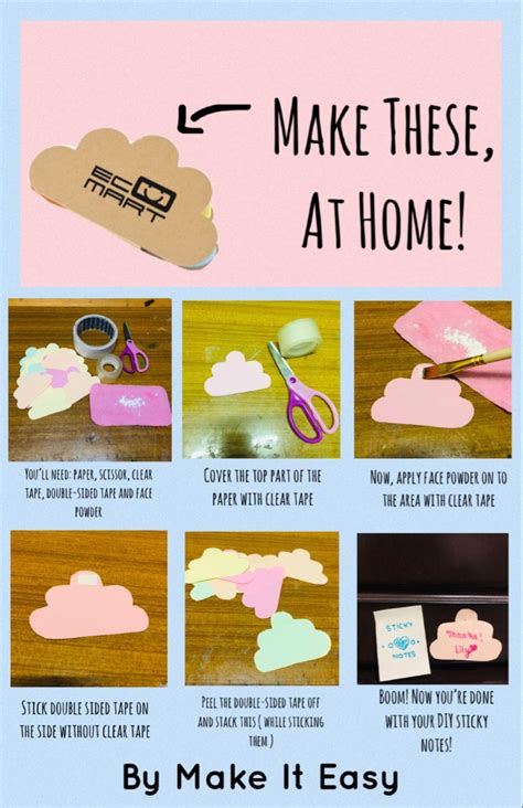 Creative Homemade Sticky Notes