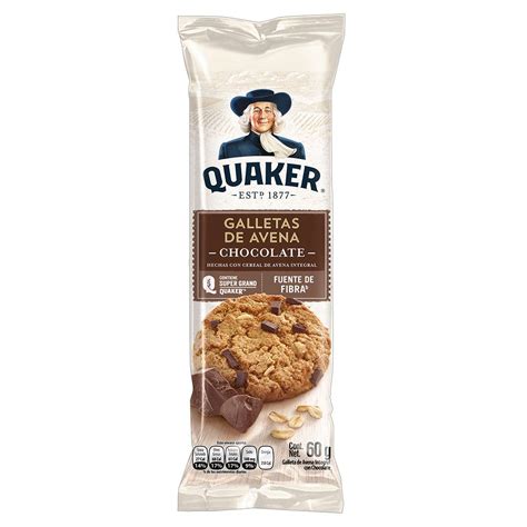 Quaker Galletas De Avena Sabor Chocolate 60g Jüsto