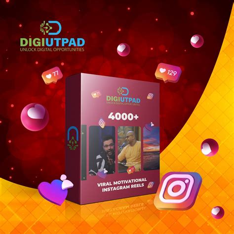Digiutpad™ 4000 Ultimate Motivation Viral Instagram Reels Bundle