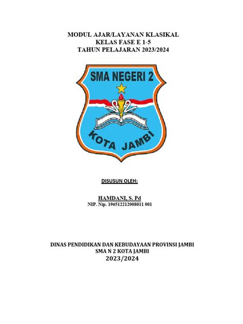 Rpl Modul Ajar Hd Fase E 1 5 2023 2024 Pdf