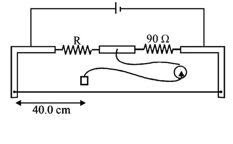 During An Experiment With A Metre Bridge The Galvanometer Shows A Null