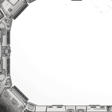 Download Abstract Spacecraft Drawing Surrounded By Equipment And Windows Backgrounds Online